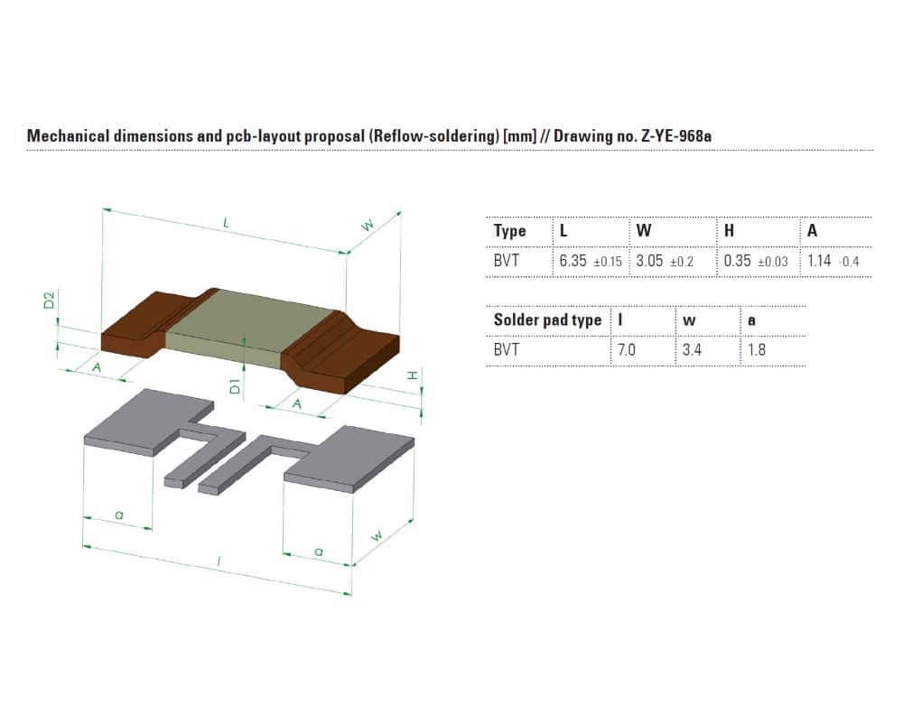 BVT Präzisionswiderstand für die Strommessung von Isabellenhütte | Rhopoint